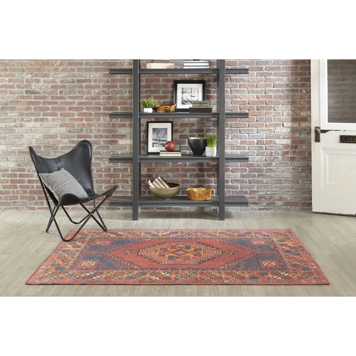 Joss & Main Isthia Oriental Red/Blue/Orange Area Rug & Reviews | Joss ...